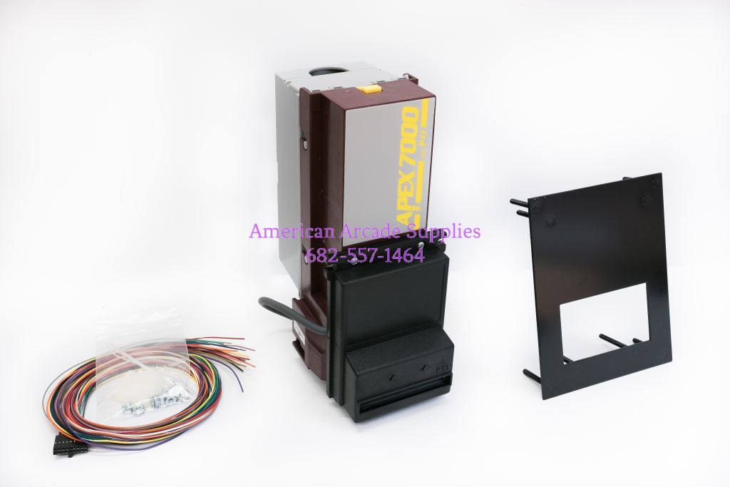 Pyramid Apex (PTI) 7600 Bill Acceptor – american arcade supplies